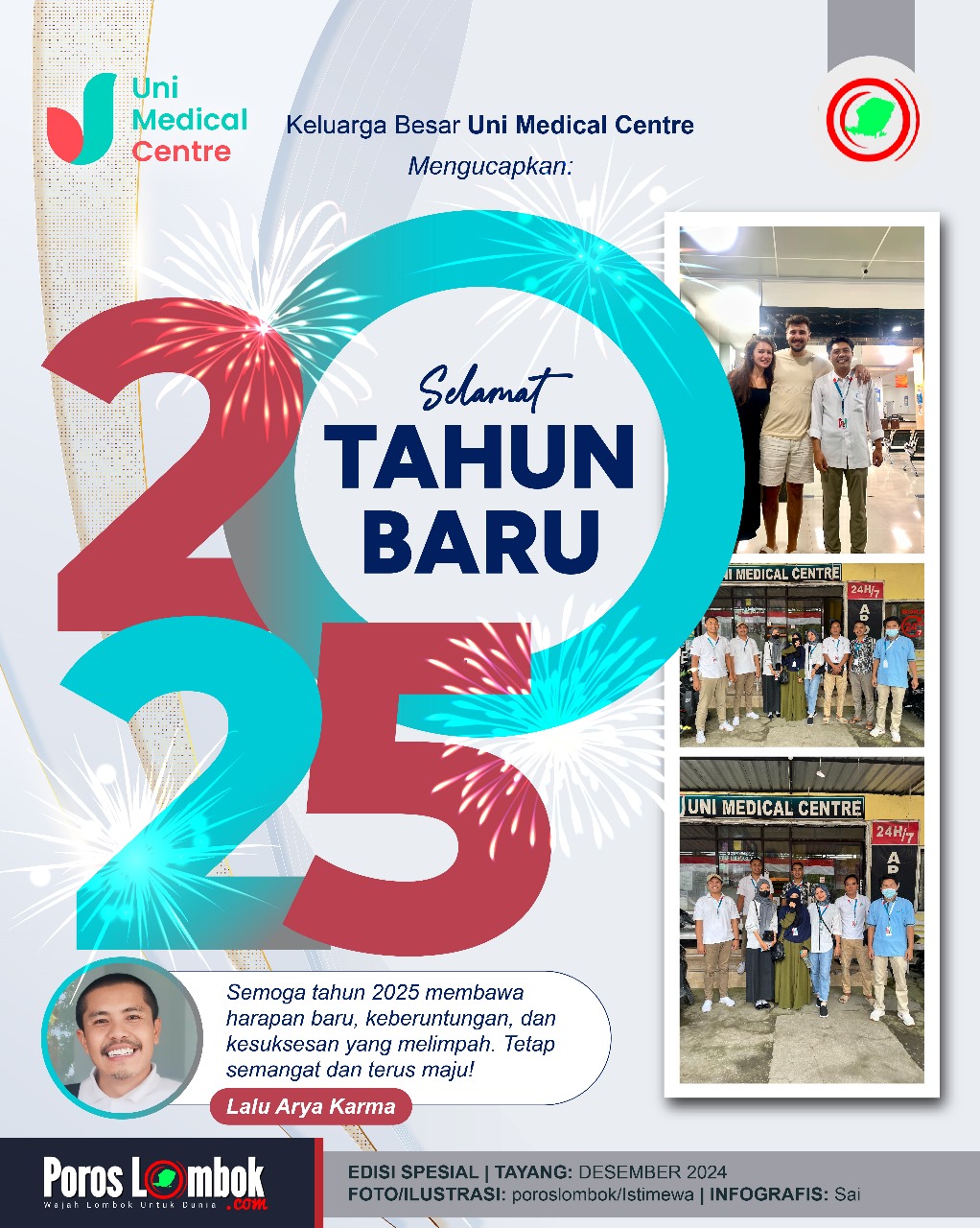 Iklan Tahun Baru 2025 Uni medical Center | POROS LOMBOK