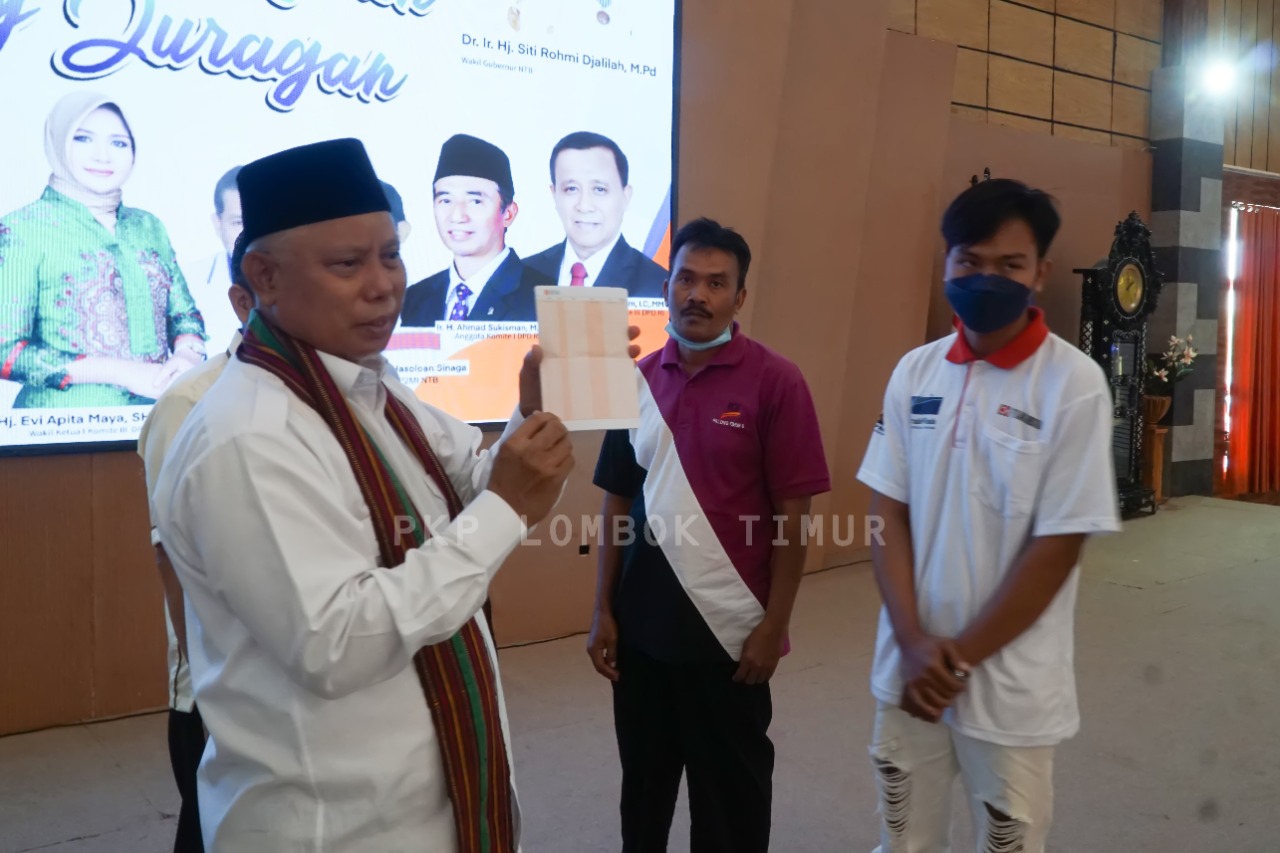 Hadiri Acara Pelepasan PMI Asal NTB, Bupati Sukiman Kisahkan Sulitnya ...