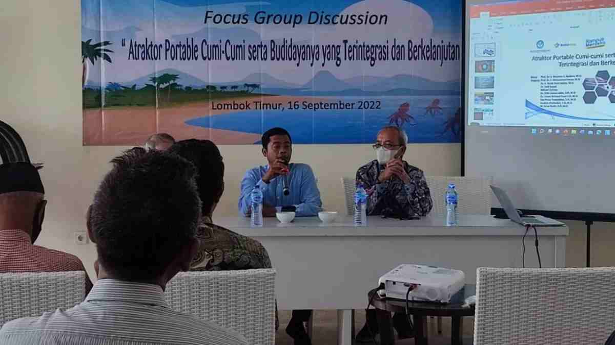 Teknologi Terapan Atraktor Cumi Cumi Diperkenalkan Kepada Nelayan Lotim ...