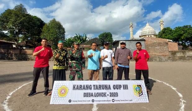 Turnamen Sepakbola Karang Taruna CUP III Desa Loyok Resmi Dibuka ...
